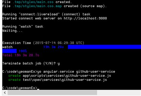 Based Rest Service In Angular Js Using Yeoman Alternate Stack