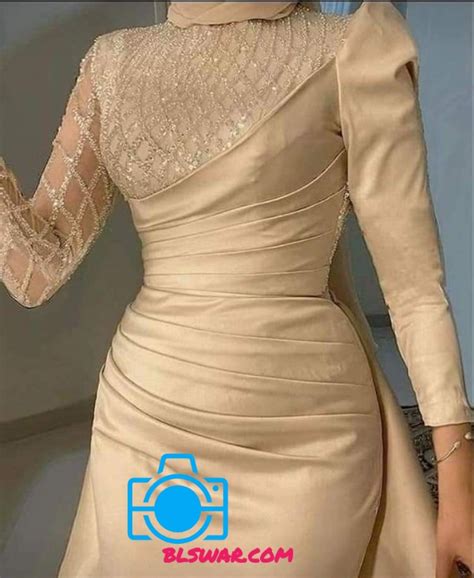 فساتين 2024 سوارية اجمل تشكيلة فساتين سوارية 2024 للمحجبات موقع بالصور