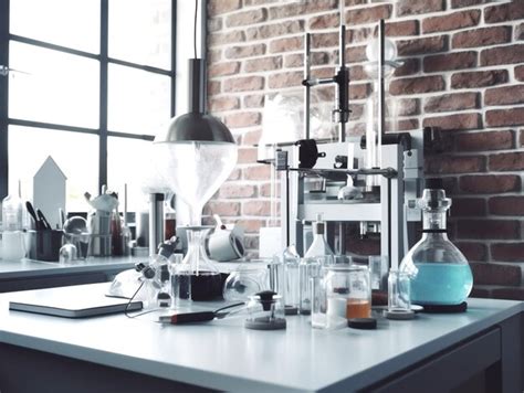 Premium AI Image Visual Of Laboratory