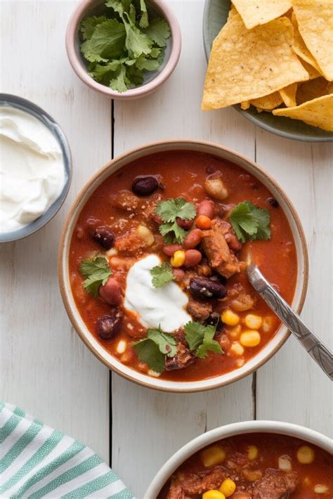 Crockpot Chicken Chili