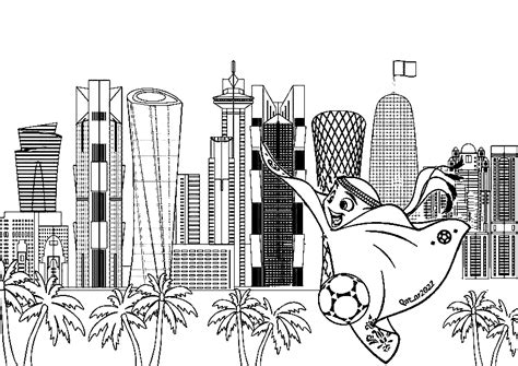 World Cup Coloring Sheets