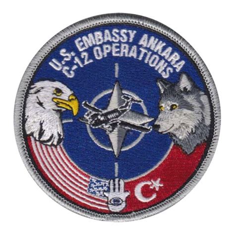 U S Embassy Ankara Patch