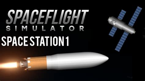 Building a space station in Spaceflight Simulator - YouTube