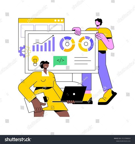 System Software Development Abstract Concept Vector Stock Vector
