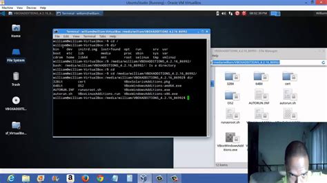 How To Use The Sharing Features In Virtualbox Youtube