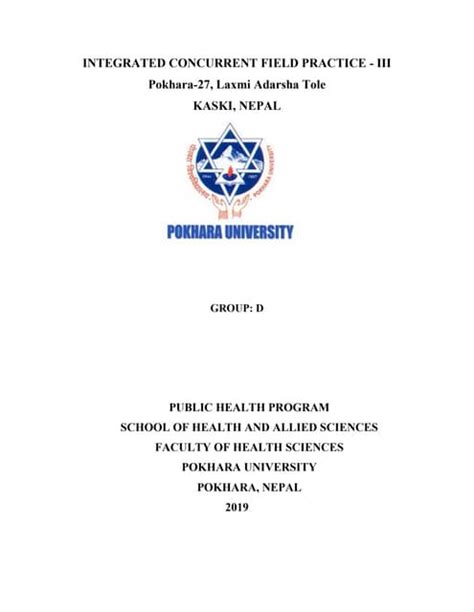 integrated concurrent field practice iii report draft2 pdf
