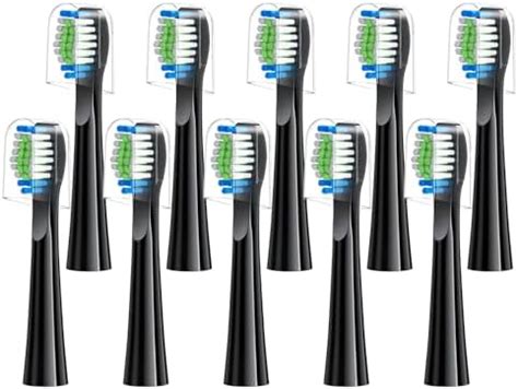 Harobey Replacement Toothbrush Heads 10 Pack Compatible