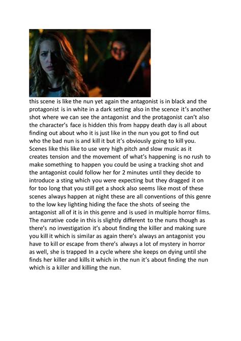 Narrative Codes And Stylistic Codes Genre Assignment Pdf