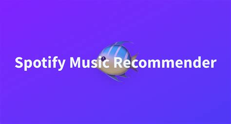 Spotify Music Recommender A Hugging Face Space By Mimansa15