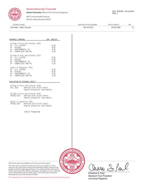Burnhamtranscript Pdf