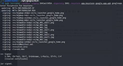 Step By Step Procedure To Embed Payload To Android App Hackerxone