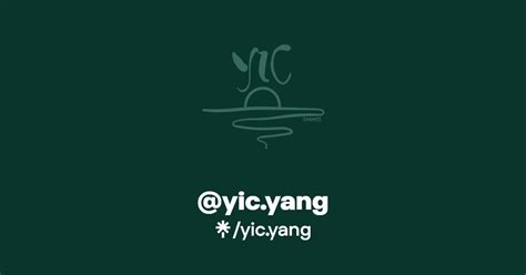 Yicyang Instagram Facebook Linktree