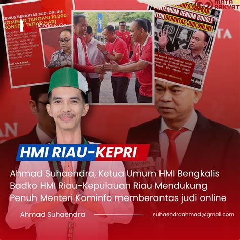 HMI Dukung Penuh Menteri Kominfo Bapak Budi Arie Setiadi dalam ...