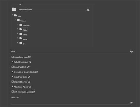 Projekt WD NAS FreeNAS Einrichtung