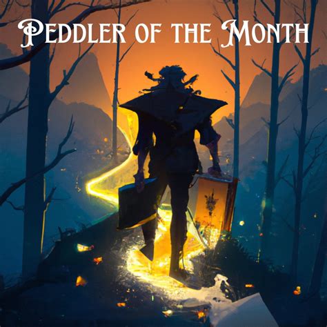 Peddler Of The Month Flex Your Door To Door Sales Pitch With Flawed Magical Items R Onepagerpgs