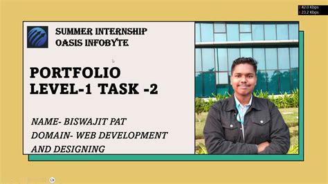 Biswajit Pat On Linkedin Task2 Task3 Oasisinfobyte