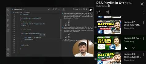 day lecture8 180daysdsachallenge coderarmy pattern