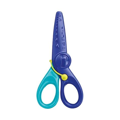 Spring Assisted Plastic Safety Scissors School Health