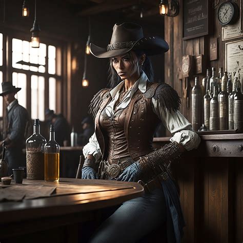 Download Ai Generated Woman Cowbabes Royalty Free Stock Illustration Image Pixabay