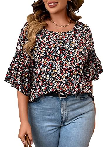I Tested The Perfect Floral Plus Size Blouse For Curvy Fashionistas