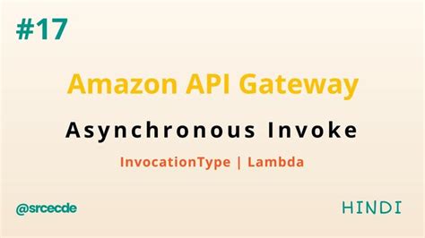 How To Invoke Lambda Function Asynchronously Via Api Gateway Hindi Api Gateway Tutorial P17
