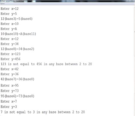 Program In Java To Calculate The Smallest Base For Which 2 Numbers Are