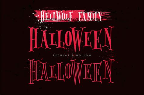 Hellwolf Typeface Masterbundles