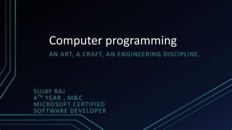 Computer Programming Ppt Computer Programming Ppt