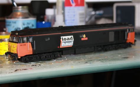 Class 50 50135 Loadhaul Livery Cairns Road Works Model Railway