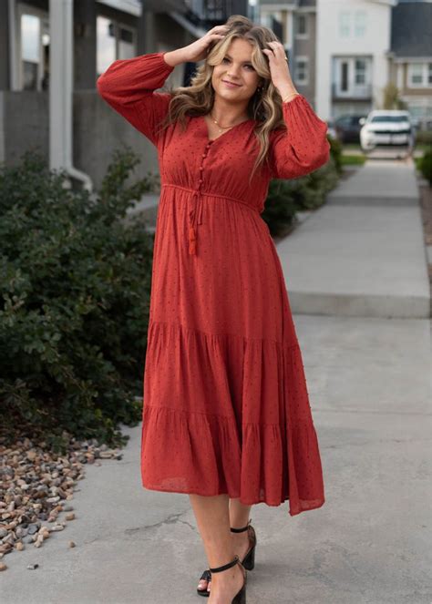 Lilith Brick Dress Dress Tier Skirt How To Wear