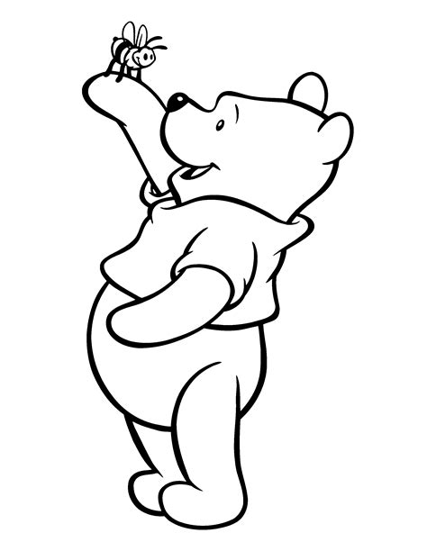 Winnie The Pooh Line Drawing Free Download On Clipartmag