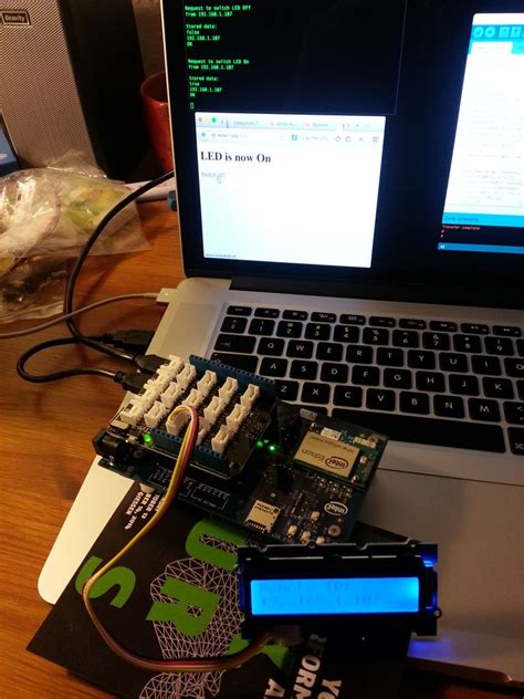 Intel Iot Edison Web Controlled Led 3 Steps Instructables