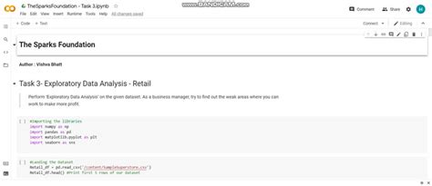 Vishva Bhatt On Linkedin Thesparksfoundation Gripapril21 Python