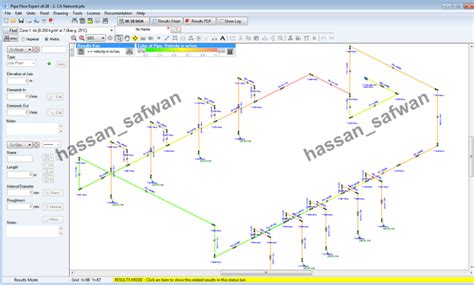 Do Pipe Sizing And Hydraulic Analysis Of Your Piping Network By Hassan Safwan Fiverr