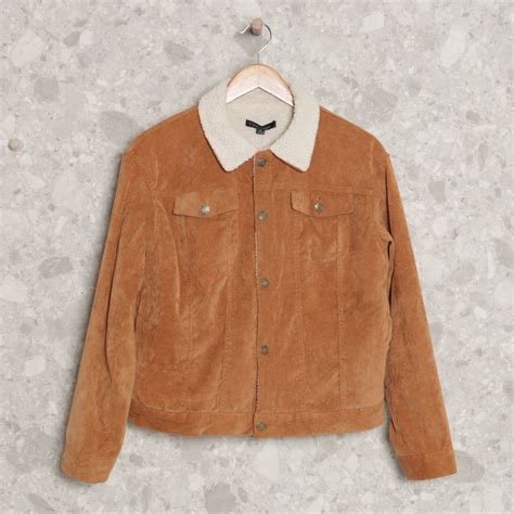 Jaqueta Ocre Interior Forrado Haoduoyi Casaco Feminino Haoduoyi Usado