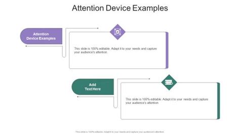 Attention Device Examples Powerpoint Presentation And Slides Slideteam