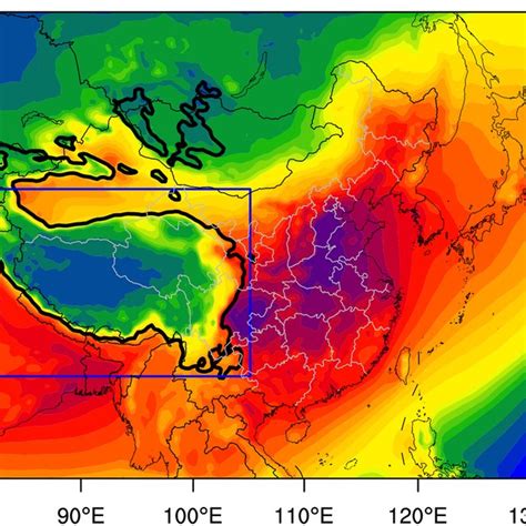Spatial Distribution Of Average Bc Mass Loading Units μg M⁻² From Download Scientific
