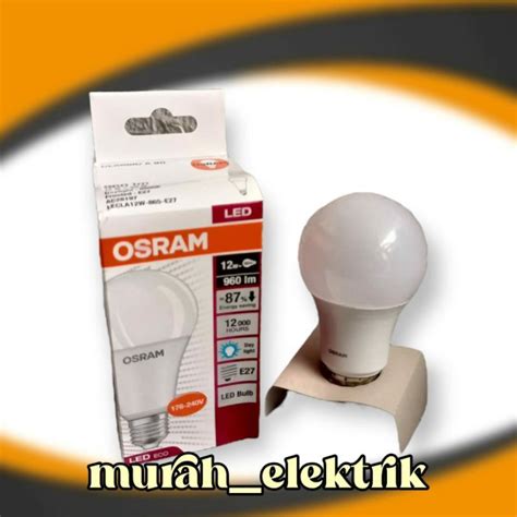 Jual Led Osram W Lampu Osram W Bohlam Osram Shopee Indonesia
