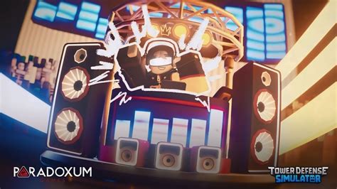 Neko Dj Booth Lyrics Tower Defense Simulator Youtube