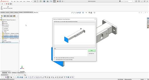 Mücahit Çakici On Linkedin Solidworks Visual Note Macro Dtm Yd5g Online Dxf