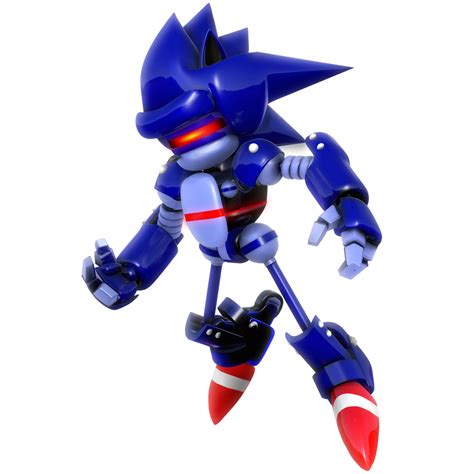 Mecha Sonic Render by Nibroc-Rock on DeviantArt
