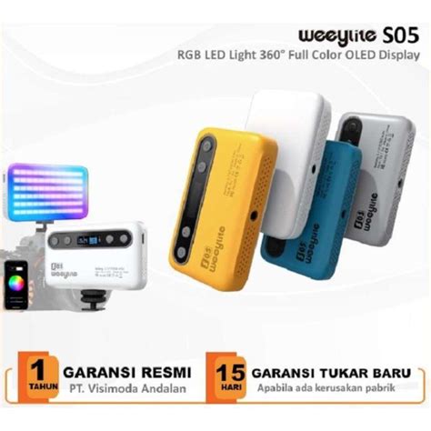 Jual Viltrox Weeyite S05 Rgb Led Light 360° Full Color Oled Display Abu Abu Di Seller Viltrox