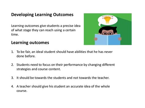 Developing Learning Outcomes Pdf