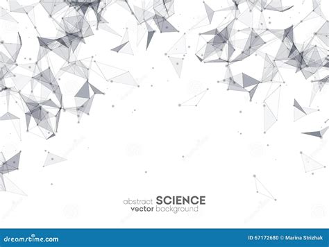 Wireframe Mesh Polygonal Background Stock Vector Illustration Of Element Line 67172680