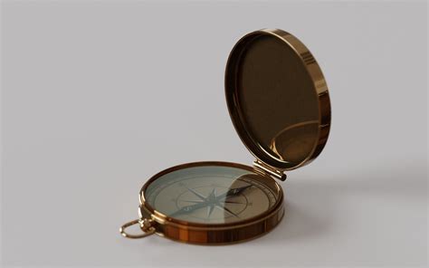Old Compass 3d Model 3d Model Cgtrader
