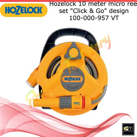 Hozelock 10 Meter Micro Reel Set Click And Go Design 100 000 957
