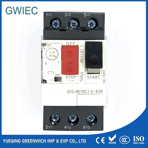 High Performance 0 63 1 0 Circuit Breaker Overload Motor Overcurrent Protection Mpcb Mpcb And