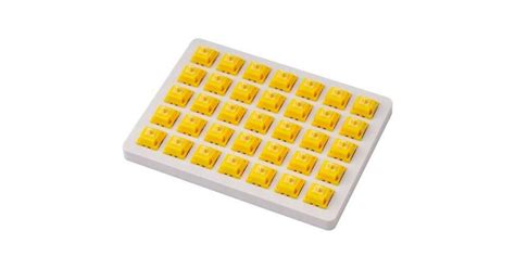 Keychron Gateron Cap Gold Yellow Switch Set 35db Z76 Pepita Hu