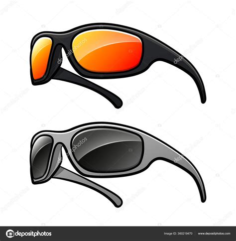 Black Sunglasses Drawing
