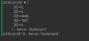 Table Array Bug Scripting Support Developer Forum Roblox